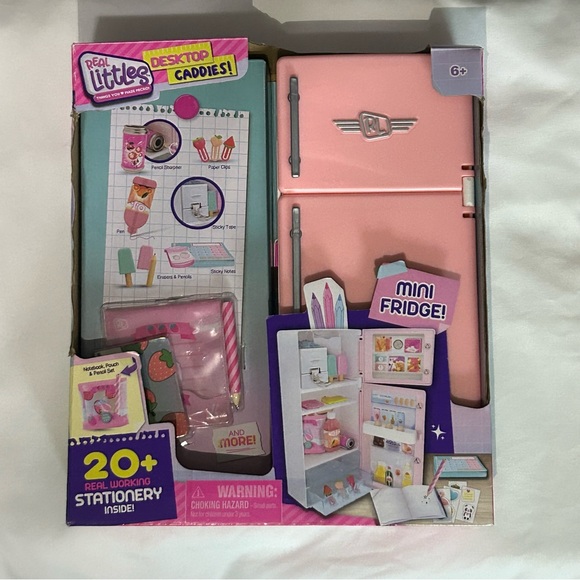 Zuru | Toys | Real Littles Desktop Caddies Mini Fridge | Poshmark